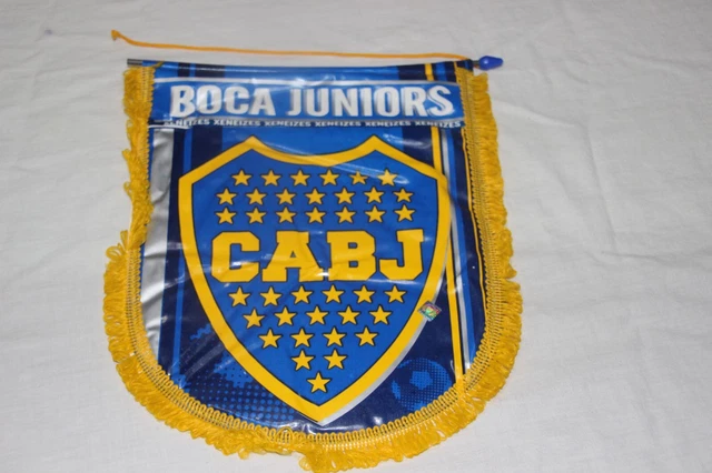 BANDERIN DE FUTBOL Grande Antiguo Del Equipo Argentino Boca Juniors EUR ...