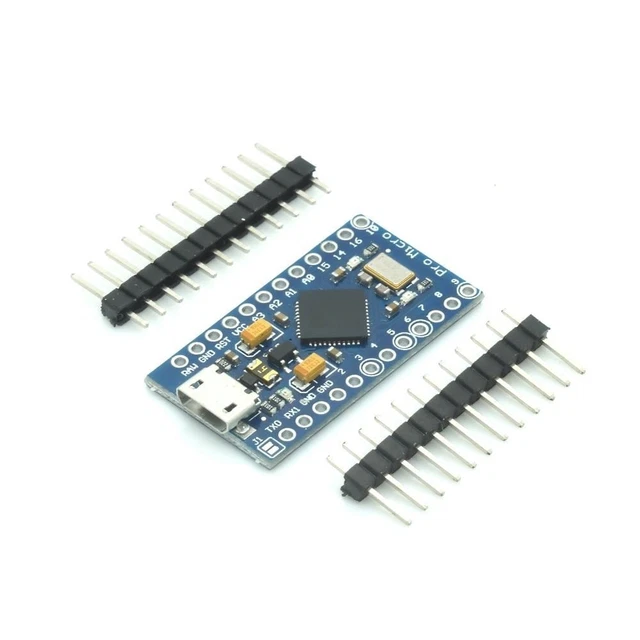 COMPATIBLE ARDUINO PRO Micro Avec Atmel Mega 32U4 Processeur,5V,16MHz ...