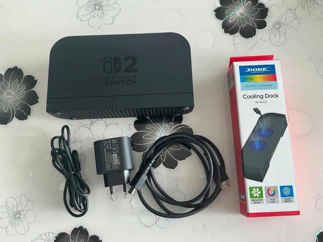 NINTENDO SWITCH 2 Dock Docking Station original + Kühl Dock EUR 140,00 ...