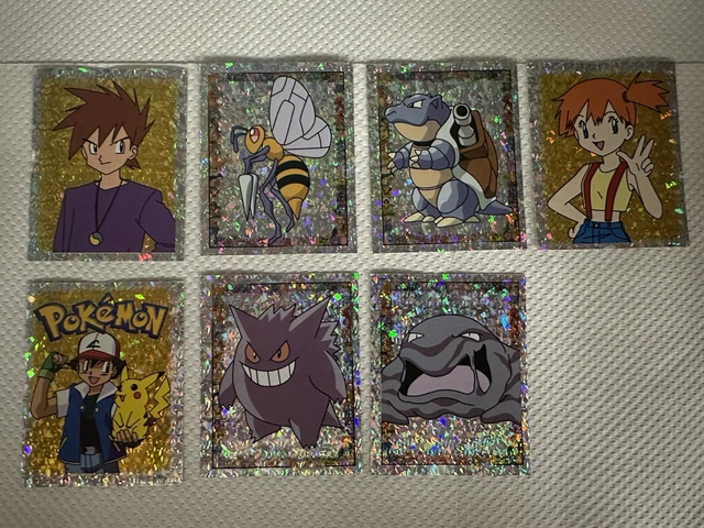 7 STÜCK MERLIN Pokemon Sticker, Glitzer EUR 15,00 - PicClick DE