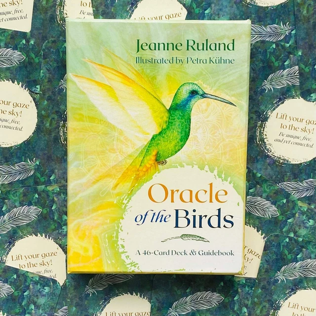 ORACLE DES OISEAUX Jeu De Cartes Et Guide Par Jeanne Ruland Findhorn ...
