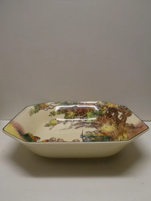 ROYAL DOULTON POTTERY Under Greenwood Tree Robin Hood And Men Bowl ...