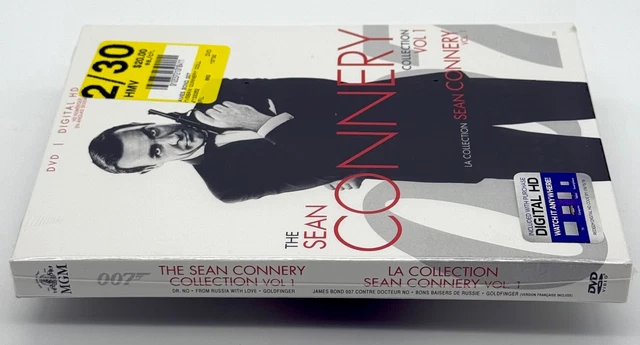 JAMES BOND 007 The Sean Connery Collection Vol. 1 (DVD, 2019) - New $19 ...