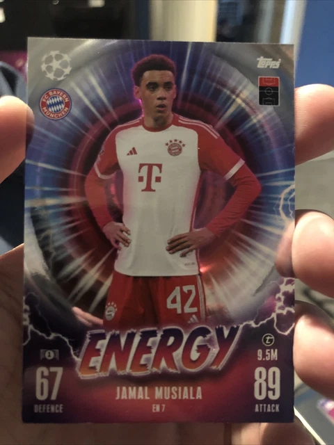 MATCH ATTAX 2023 2024 23 24 Jamal Musiala Bayern Munchen Playmaker £0. ...