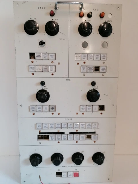 RAF FLIGHT SIMULATOR Control Panel. By rediffusion Simulation Ltd. £199 ...