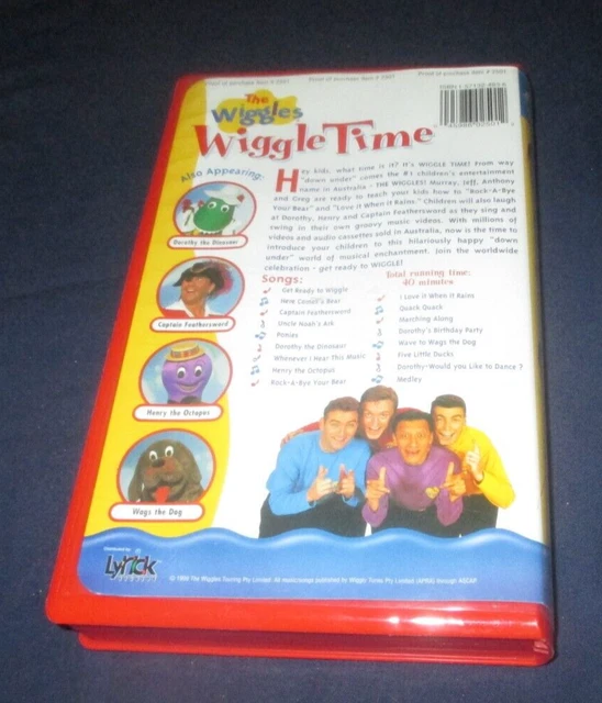 WIGGLES, THE: WIGGLE Time (VHS, 1999, Clamshell) $21.24 - PicClick CA
