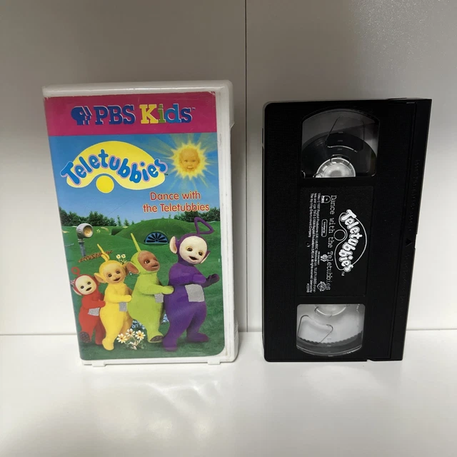 TELETUBBIES DANCE WITH The Teletubbies VHS Good Condition VHS PBS Kids ...