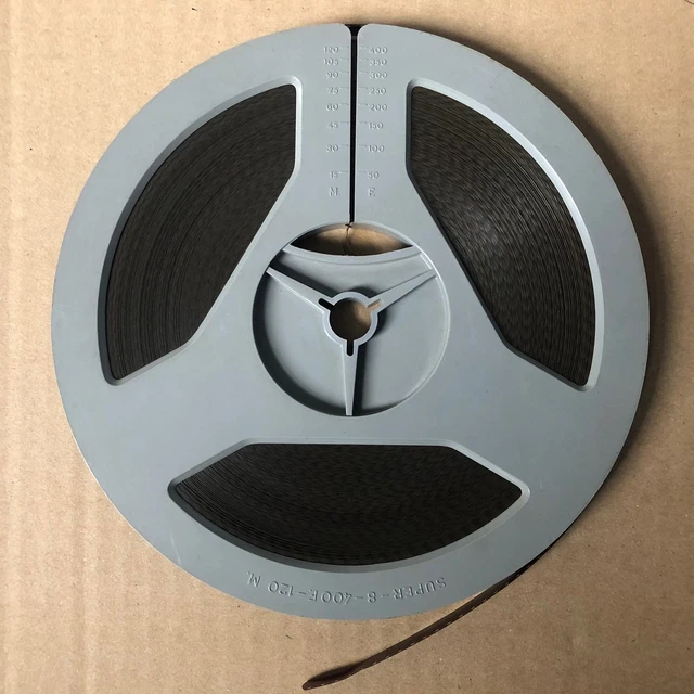 PATTON. 400FT APPROX Colour Sound Super 8 Film. Free Tracked Uk Post £8 ...