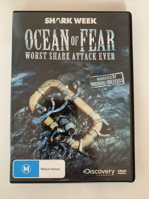 SHARK WEEK - Ocean Of Fear - Worst Shark Attack Ever (DVD, 2012) Region ...