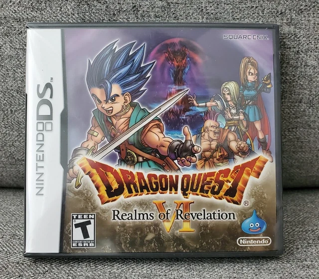 DRAGON QUEST VI Realms of Revelation Nintendo DS 2011 NEW SEALED $224. ...