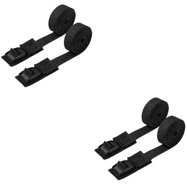 2 PACK KAYAK Roof Strap Buckle Lashing Straps Bike Rack Tie down £23.25 ...