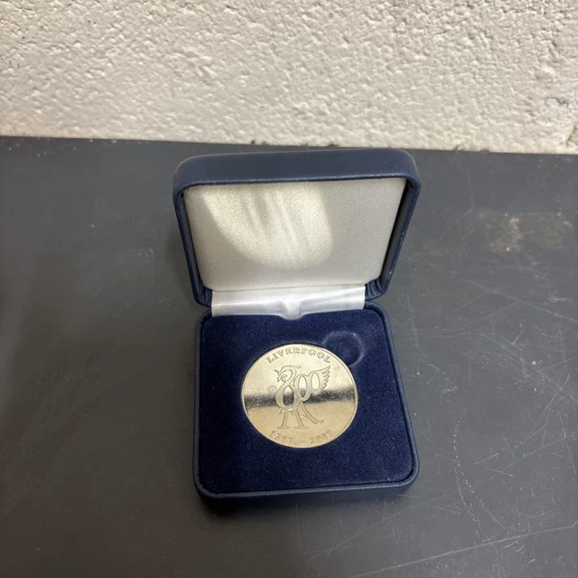 LIVERPOOL 800TH BIRTHDAY Commemorative Coin 1207-2007 with Presentation ...