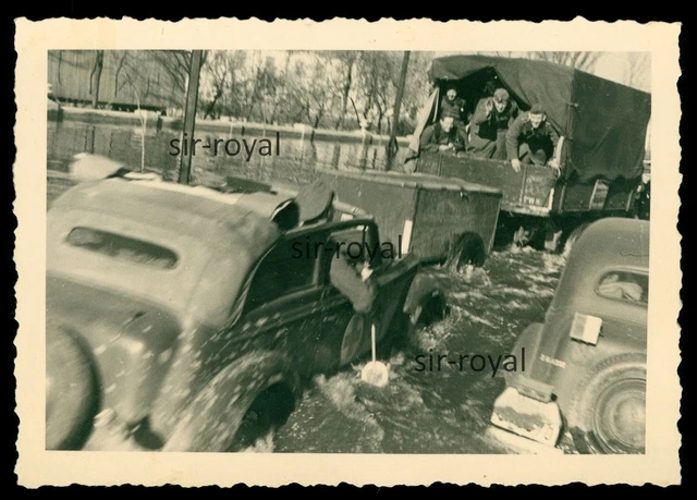 ODESSA 1941 WEHRMACHT KFZ Auto LKW Hochwasser Rasputiza Ukraine WK2 ...