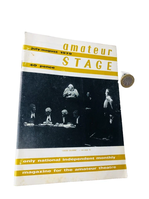 MAGAZINE AMATEUR STAGE Drama Theatre Mag July 1979 Vintage ra £6.98 ...