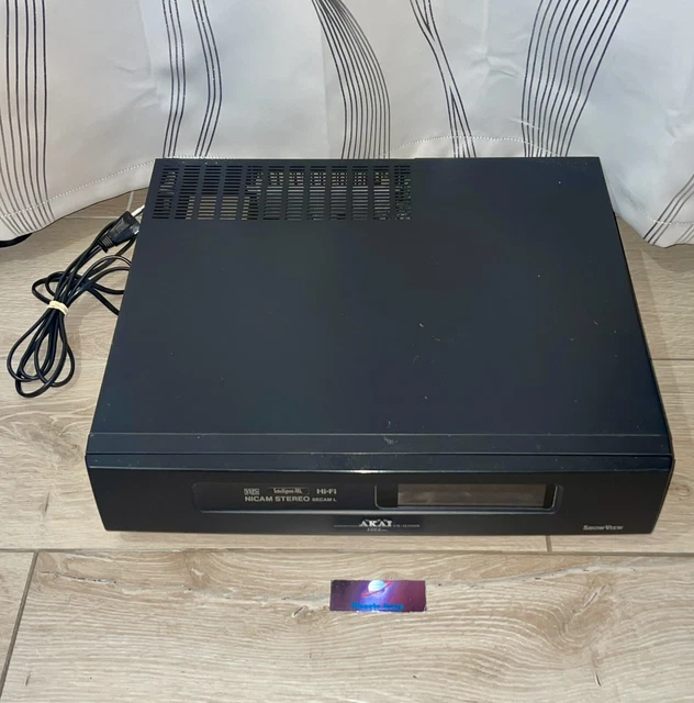MAGNETOSCOPE AKAI SUPERVHS VS-G1055SEG-N (4têtes) « Hors Service » PAL ...