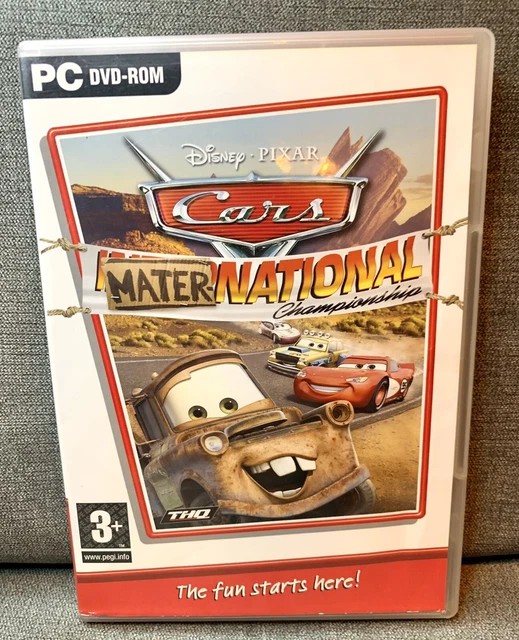 DISNEY PIXAR CARS Mater National Championship PC DVD ROM Game £9.95 ...