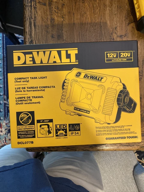 DEWALT DCL077B 12V/20V MAX Li-Ion Cordless Compact Task Light (Tool ...
