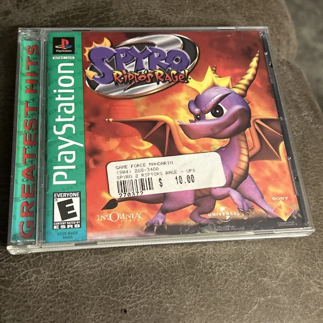 SPYRO 2 RIPTO'S Rage Sony PlayStation 1 PS1 Greatest Hits Jeu Complet ...