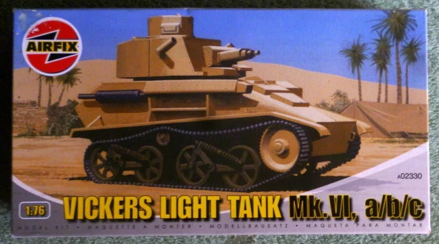 AIRFIX (A02330) VICKERS Light Tank Mk.VI, a/b/c in 1:76 Scale £17.50 ...
