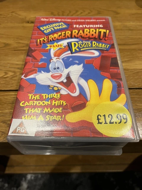 IT'S ROGER RABBIT Who Framed Roger Rabbit VHS Video Walt Disney VHS ...