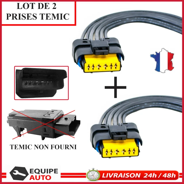 ELECTRIC BEAM PLUG plug electrical wiring socket provided Temic Renault ...