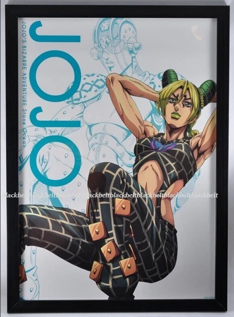 JOJO'S BIZARRE ADVENTURE Jolyne Kujo Stone Ocean A3 Affiche encadrée ...
