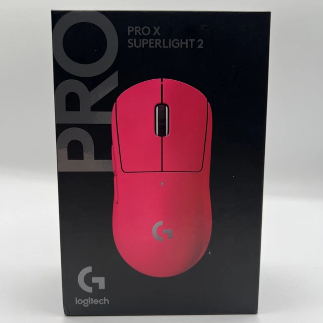 LOGITECH G PRO X Superlight 2 Wireless Gaming Mouse - Magenta - LIGHT ...