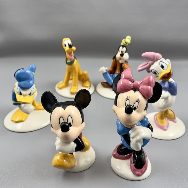 ROYAL DOULTON THE Mickey Mouse Collection 70 Years Figurines Complete ...