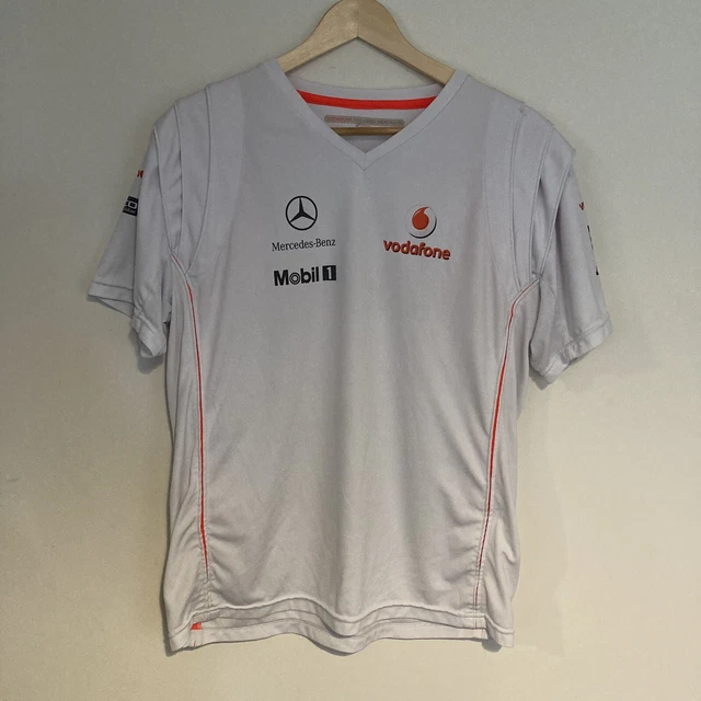 MAGLIETTA MCLAREN MERCEDES Benz Vodafone Formula 1 F1 Team taglia large ...