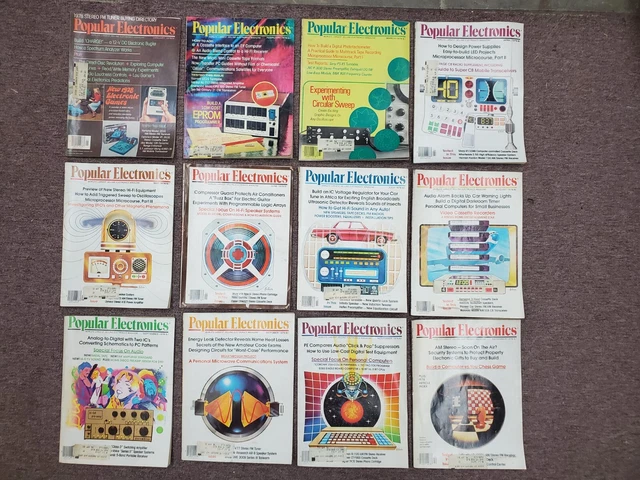 POPULAR ELECTRONICS MAGAZINE 1978 full year $25.00 - PicClick CA