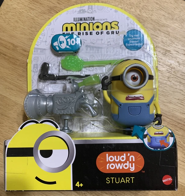 MATTEL MINIONSTHE RISE of Gru loud 'n rowdy Stewart sprechende ...