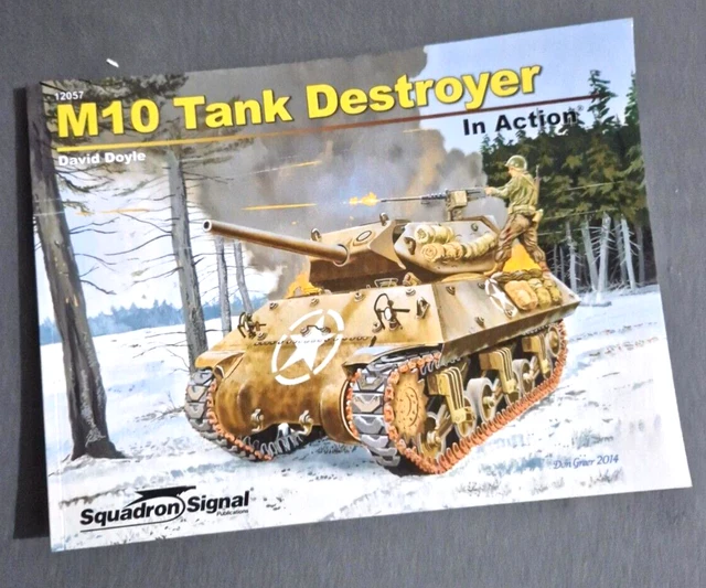 M10 ACHILLES TANK destroyer in action WW2 US Army M36 Book set combined ...