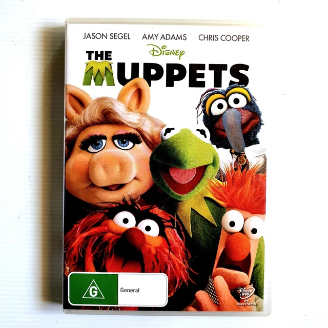 THE MUPPETS DVD 2011 Kids Family, Jason Segel, Amy Adams, Chris Cooper ...