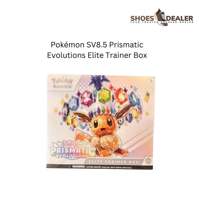 POKÉMON SV8.5 PRISMATIC Evolutions Elite Trainer Box ETB EN Auf Lager ...