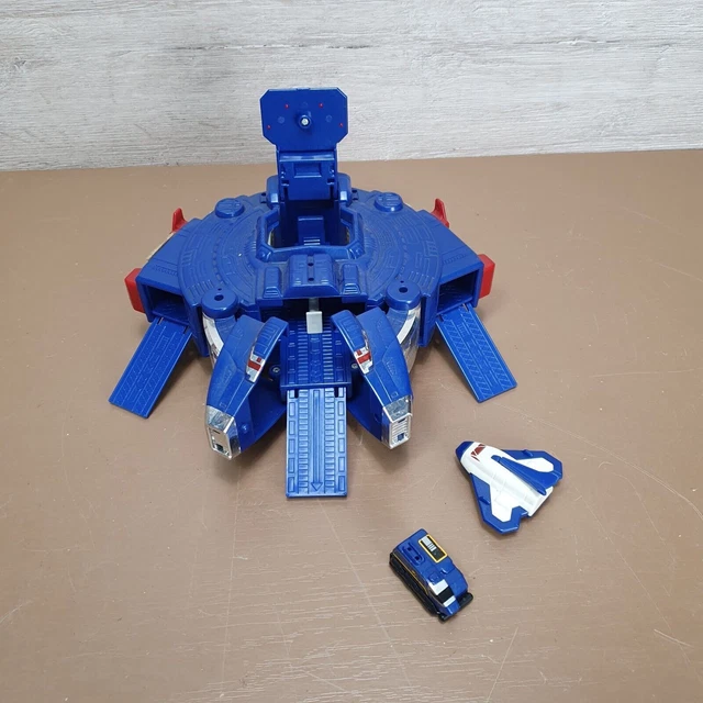 VINTAGE POWER RANGERS In Space Astro Megaship Mini Playset 1997 Bandai ...