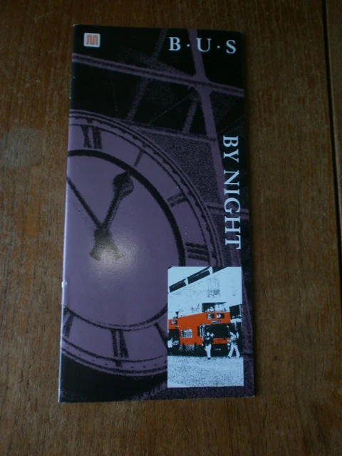 GREATER MANCHESTER BUSES Timetable Booklet-Night Bus Routes 1980s £1.99 ...