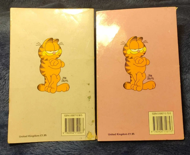 GARFIELD BOOKS X 2 vintage comic £3.99 - PicClick UK