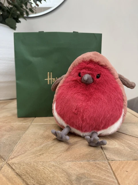 JELLYCAT PLUM ROBIN- Rare- Christmas 2025 Release- BNWT- Genuine ...