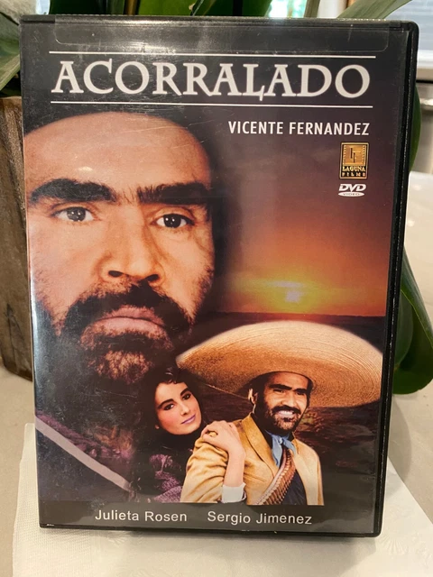 ACORRALADO (DVD, 1984) Vicente Fernández, Julieta Rosen, Sergio Jimenez ...
