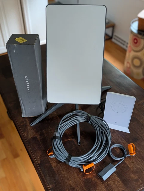 STARLINK V2 SATELLITE Dish Kit with Router UTA-212 & UTR-211 + Ethernet ...