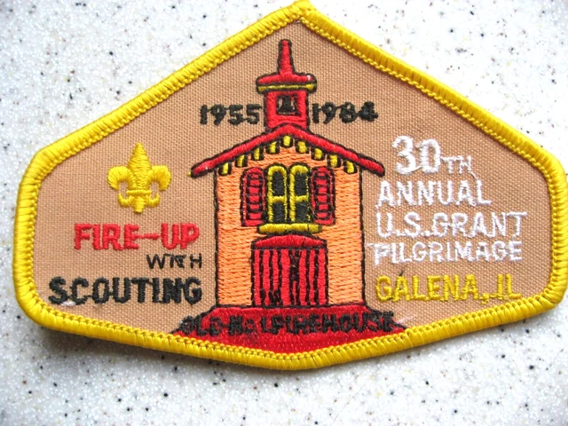 VINTAGE BOY SCOUTS BSA 30th Annual U.S. Grant Pilgrimage Galena, IL ...