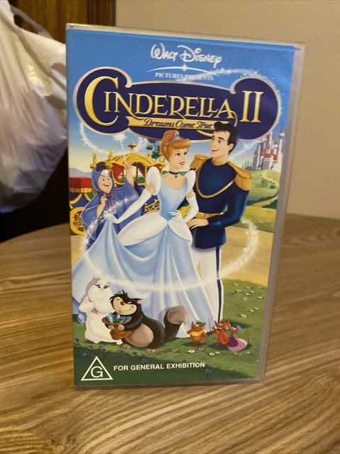 CINDERELLA 11 - Walt Disney Animated Classics VHS VIDEO - In GOOD ...