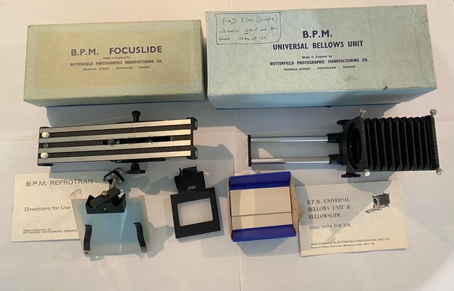 BPM UNIVERSAL BELLOWS Unit, Focuslide & Reprotran £31.90 - PicClick UK