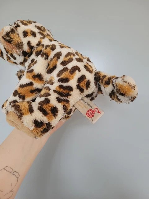 KEEL TOYS JUNGLE Animals 17cm Plush Leopard With Sounds (No Longer ...