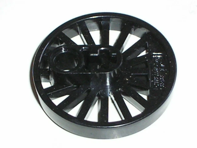 ROUE LEGO BLACK Train Wheel RC Train Spoked 85489a / Set 75955 79111 ...