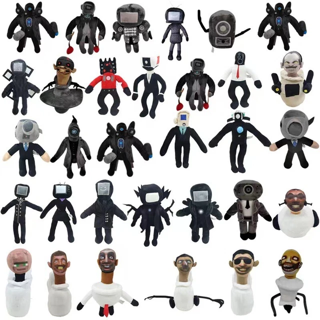 TITAN AUDIO MAN Speakerman ToiletMan Plush Doll Gift Adult Kids Funny ...