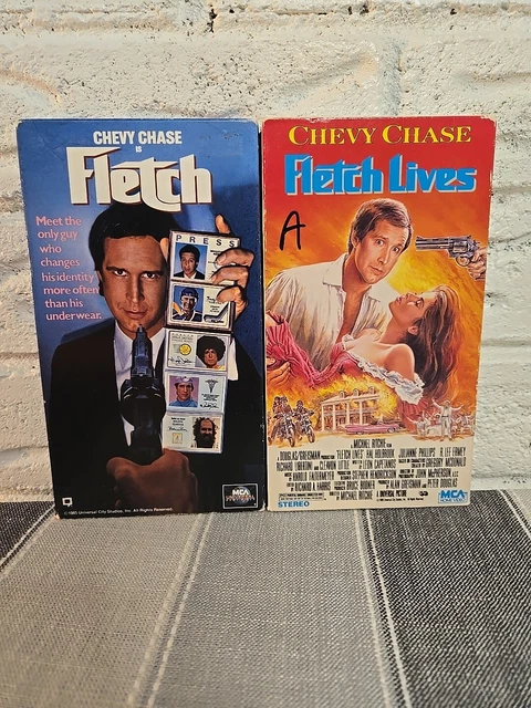 FLETCH + FLETCH Lives VHS Part 1 + 2 Comedy $14.97 - PicClick CA