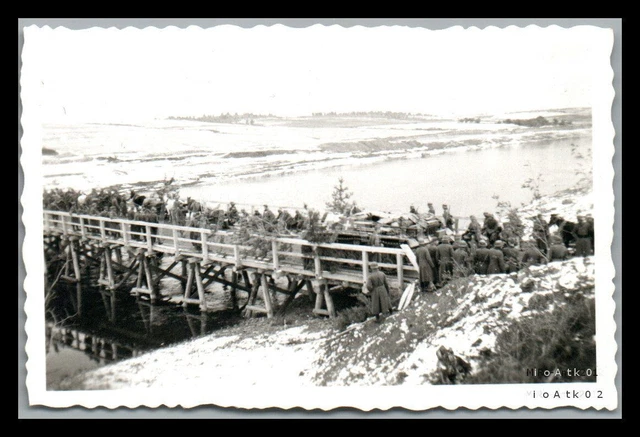 FOTO, WK2, EINSATZ Leslau/Włocławek, Panzer geht über die Weichsel ...