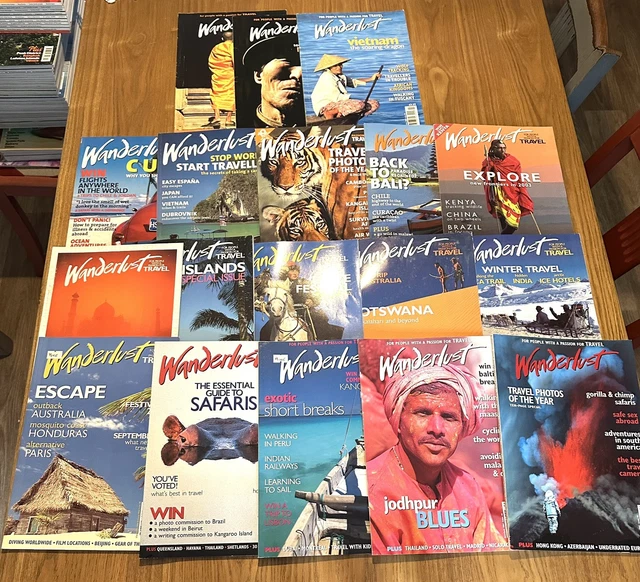 18X WANDERLUST Travel Magazine - Issue 42 - 59 - Excellent condition £ ...