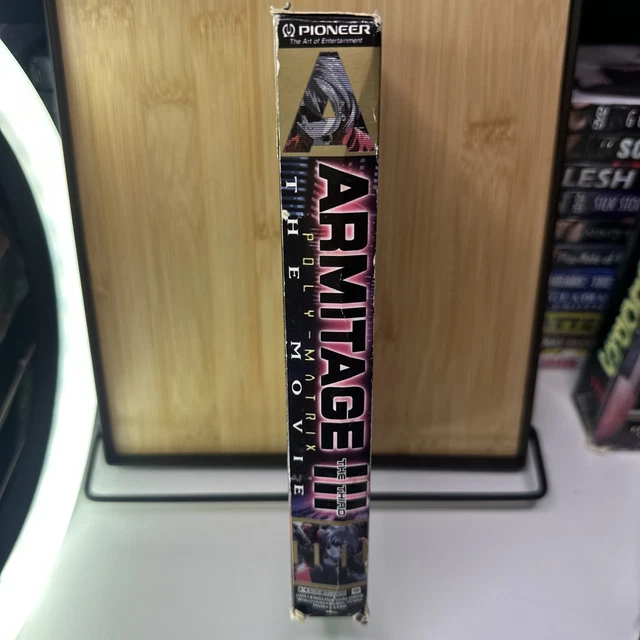 ARMITAGE III 3 The Third Poly-Matrix VHS Anime Pioneer Hiroyuki Ochi ...